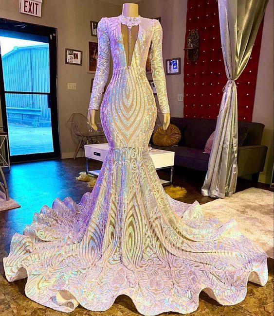 Custom Prom Dresses, Sparkly Prom Dresses, Vestidos De Noche, Elegant ...