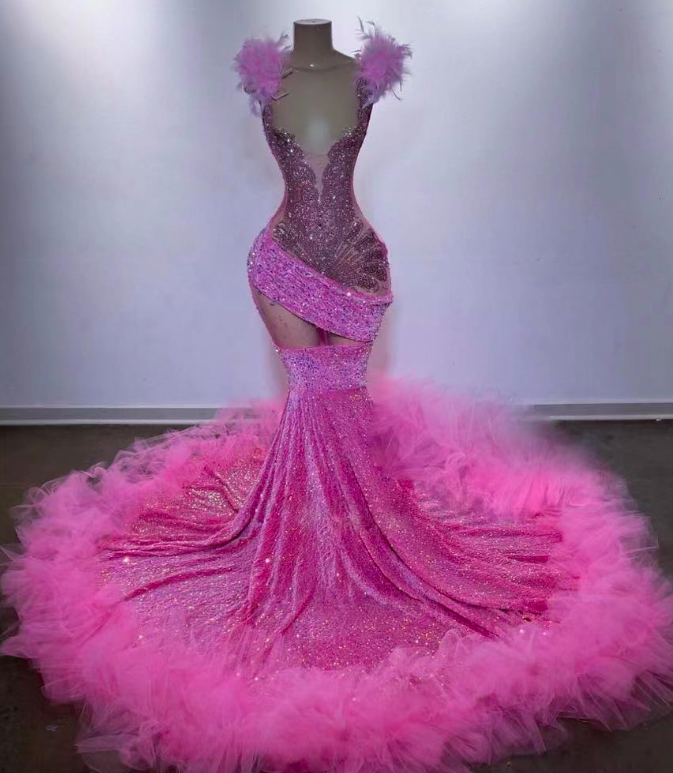 Custom Prom Dresses 2025, Fashion Prom Dresses, Crystals Luxury ...